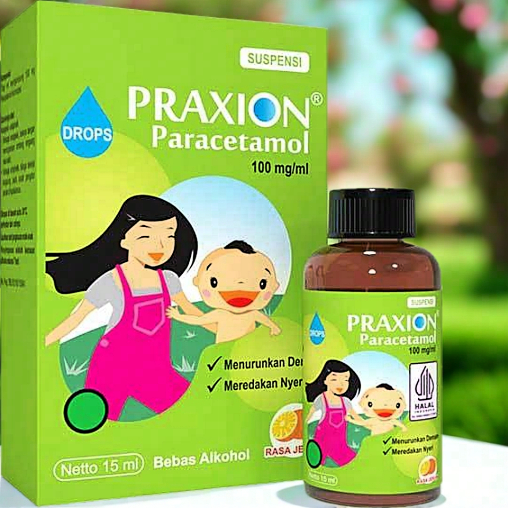 Jual Praxion Drops 15 ml PARACETAMOL DEMAM BAYYI | Shopee Indonesia