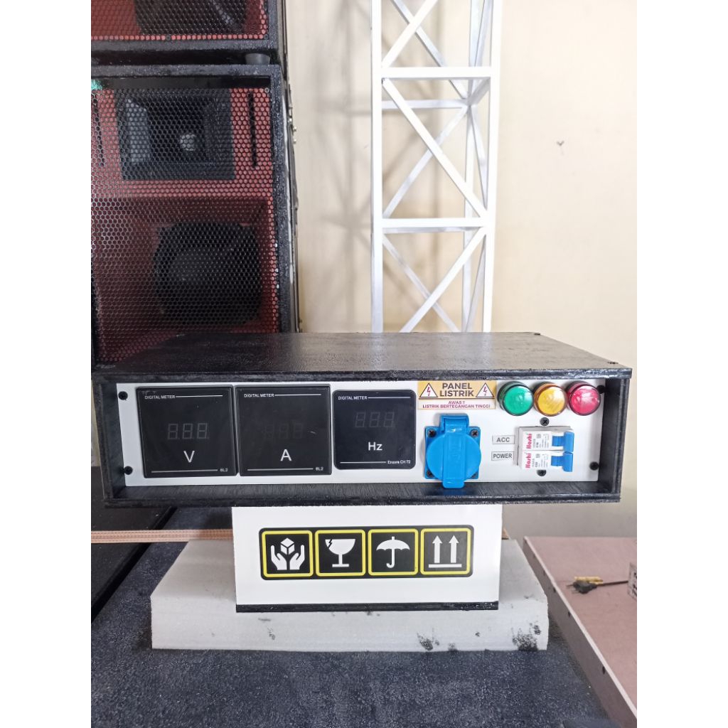 Jual PANEL LISTRIK / PANEL AUDIO 1 PHASE versi digital display besar ...