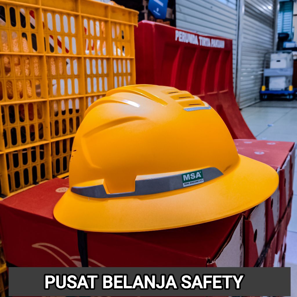 Jual Helm MSA New Fullbrim C1 Fastrack - safety helmet proyek MSA full ...
