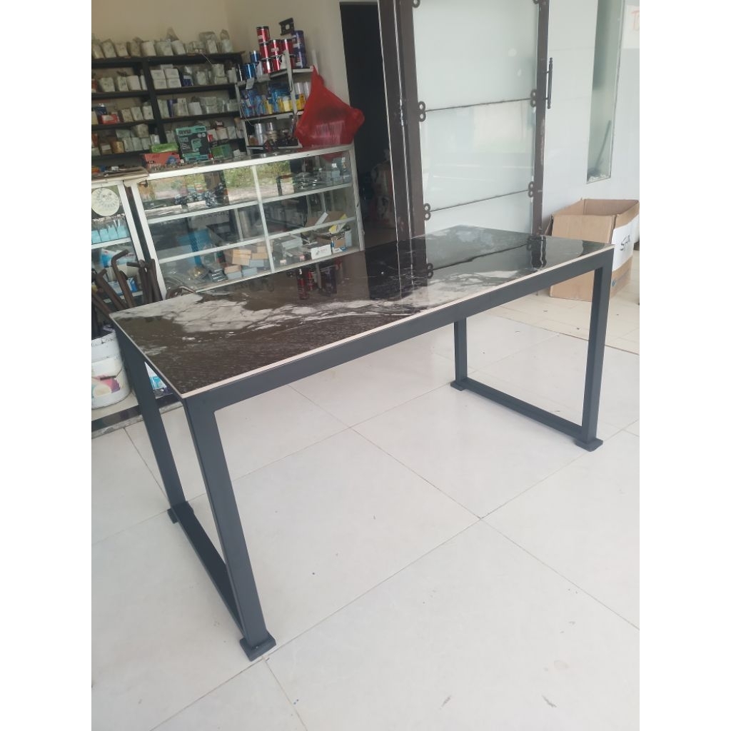 Jual Meja Granit Tile Uk 75x150cm Tinggi 75cm/Kokoh/Modern/Minimalis ...
