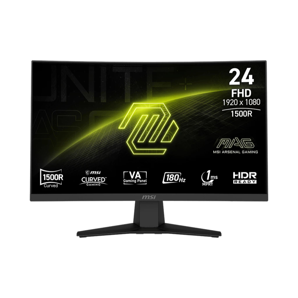 Jual MONITOR CURVED 24 INCH MAG 244C MAG244C 1500R VA FHD 1080P 1MS ...
