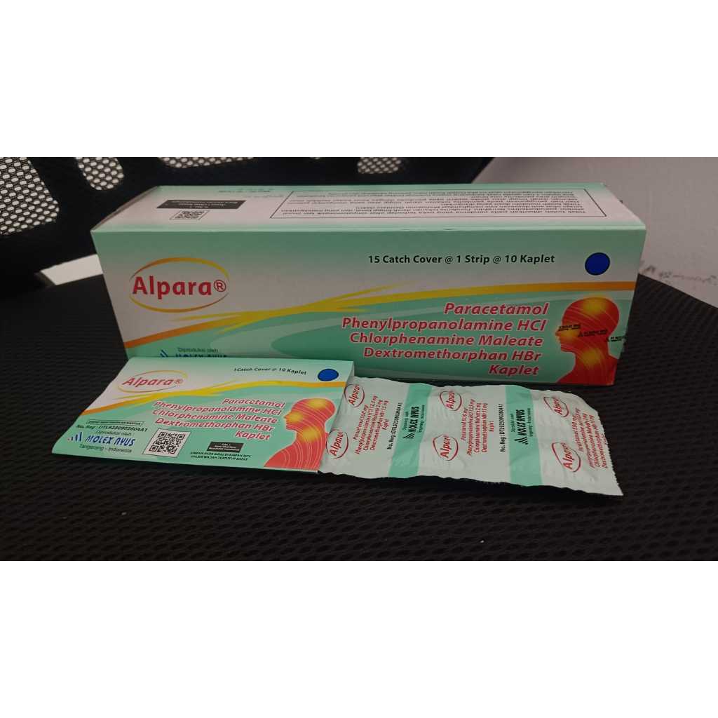 Jual Alpara 1 Box Isi 15 Strip Tablet(harga 1strip 10tablet) | Shopee ...
