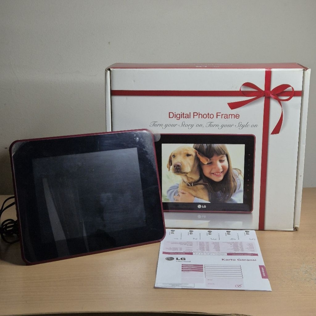 Jual LG F8010S-PN Digital Photo Frames | Shopee Indonesia