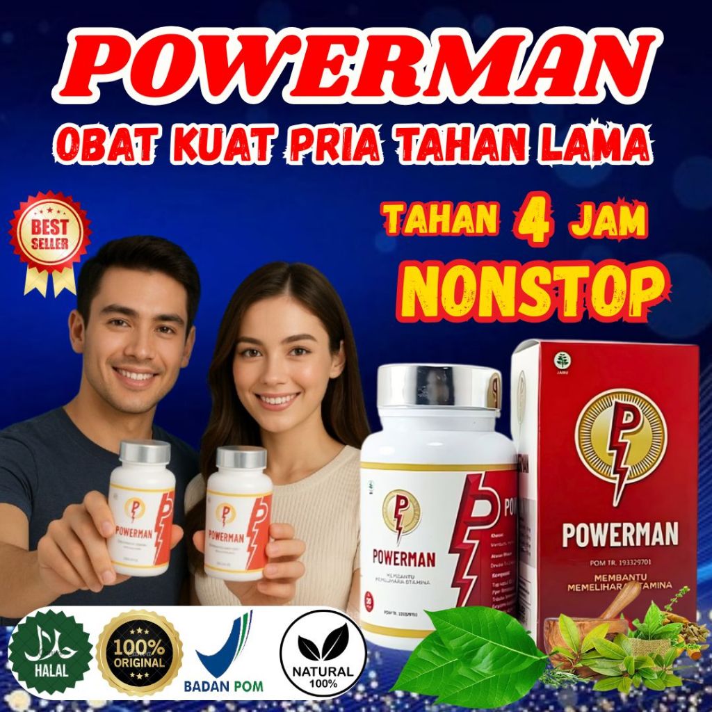 Jual TOP 1 TERLARIS OBAT KUAT STAMINA Powerman Membantu Memelihara ...