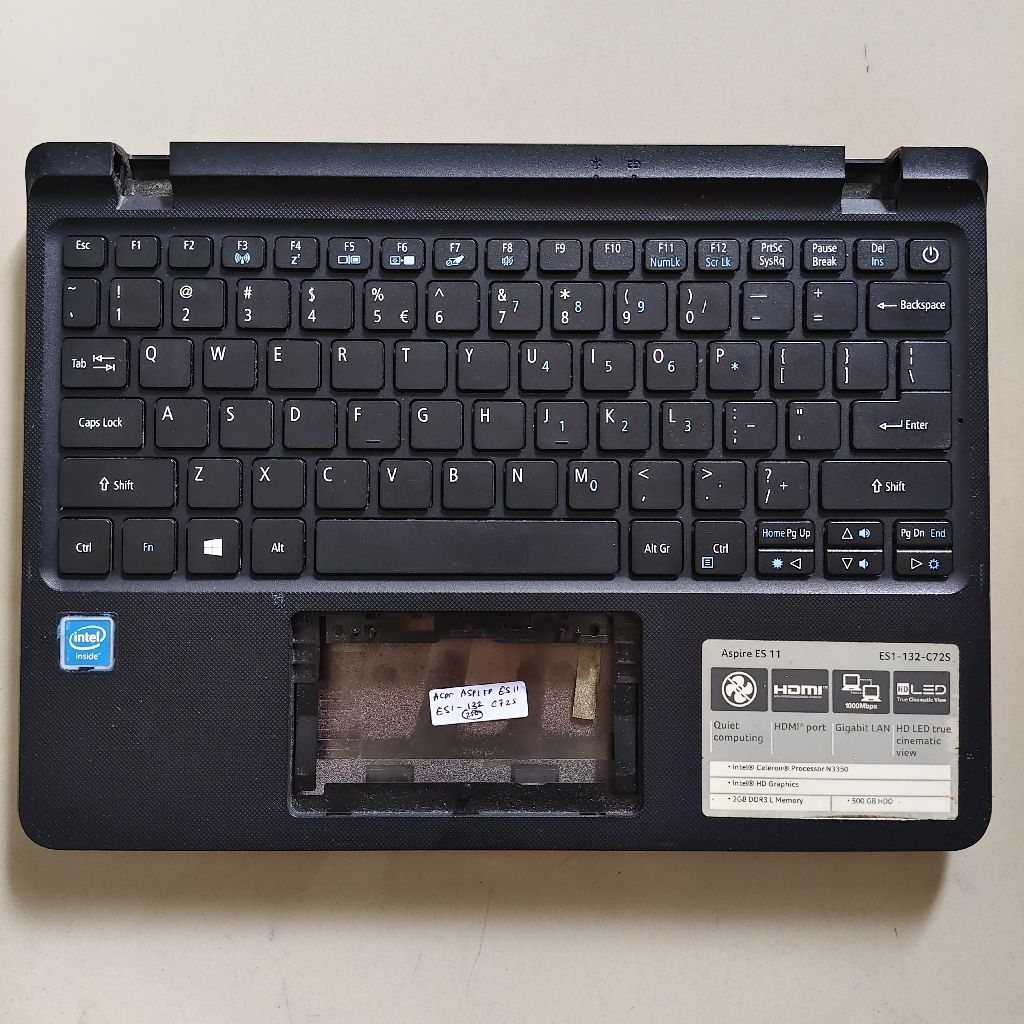 Jual Promo !!! Keyboard Plus Kesing Bawah Laptop Notebook Acer Aspire ...