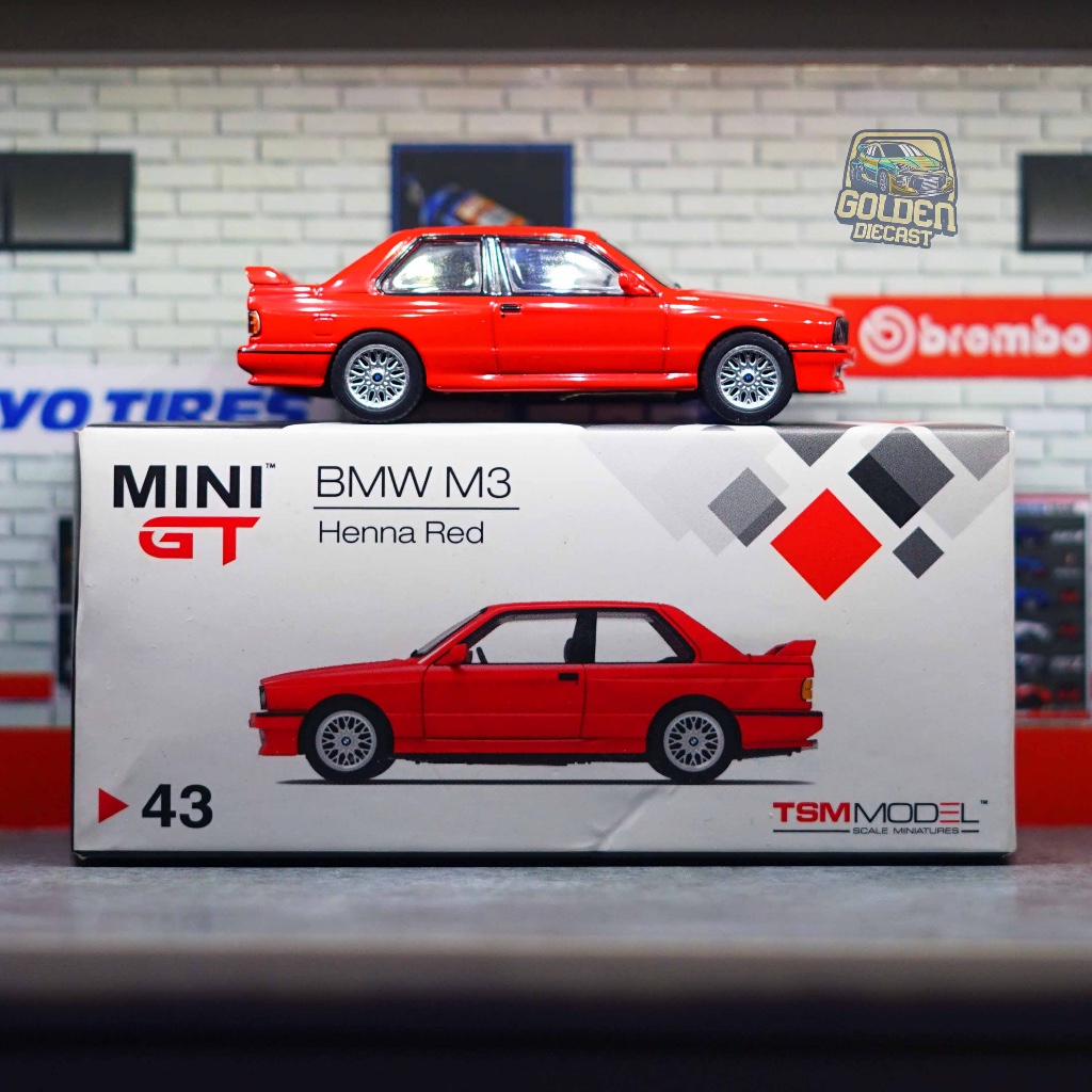 Jual MINI GT BMW M3 HENNA RED - UNSEALED | Shopee Indonesia