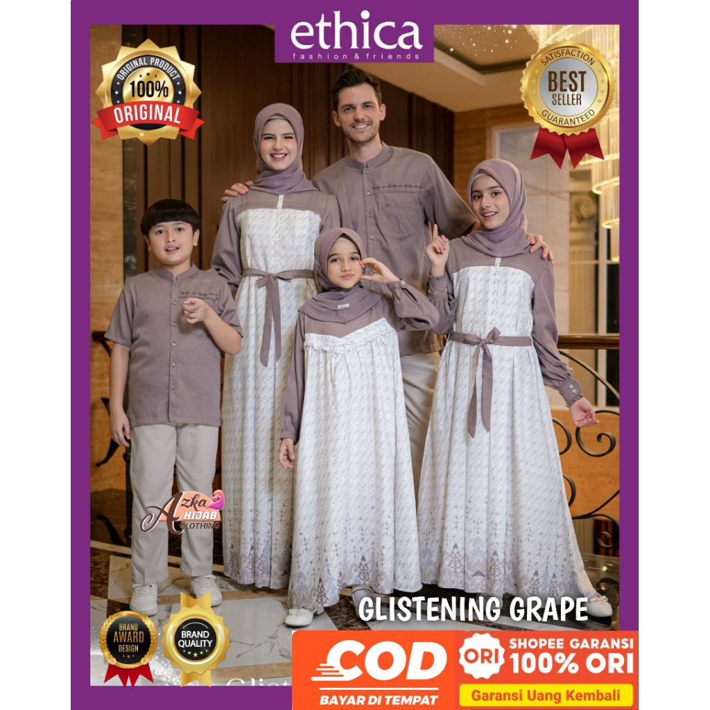 Jual ETHICA Sarimbit Ethica Terbaru 2026 Ladiva Glistening Grape Ethica ...