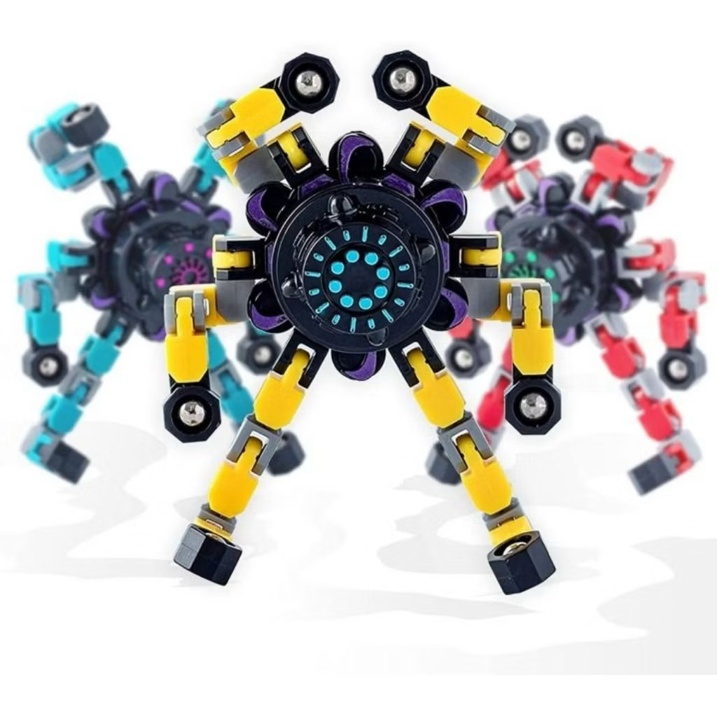 Jual Deformable Fingertip Spinner atau Robot Fidget Spinner dikirim ...