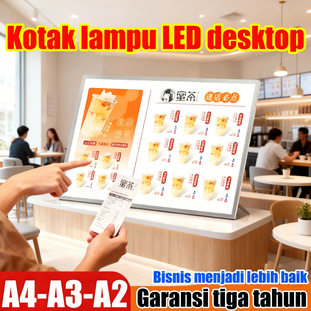 Jual Garansi tiga tahun Slim Light Box slim light box Kotak lampu ...