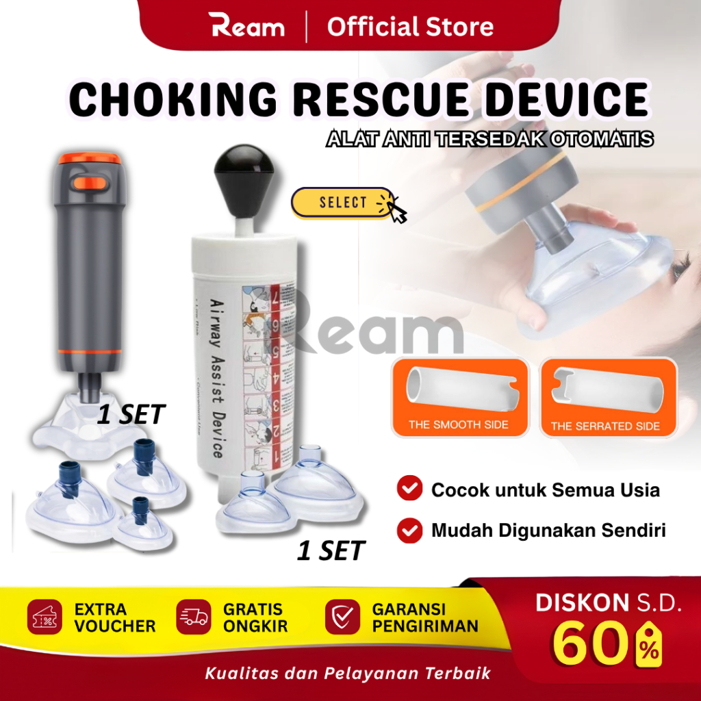 Jual REAM Choking Rescue Device Pertolongan Alat Anti Tersedak Anak ...