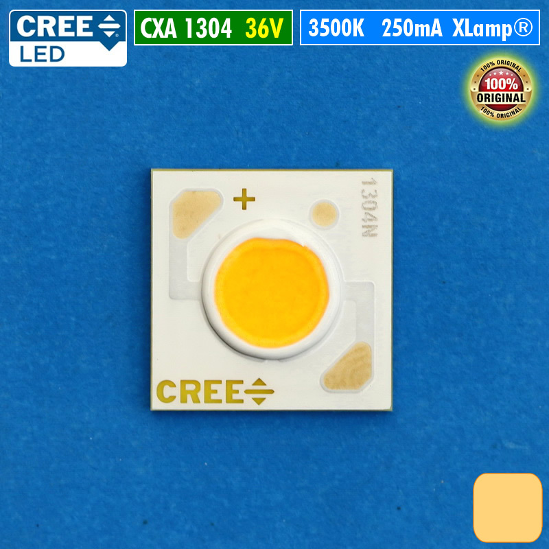 Jual Original Cree COB 11W CXA 1304 3500K 36V Warm 250mA LED 1304N ...