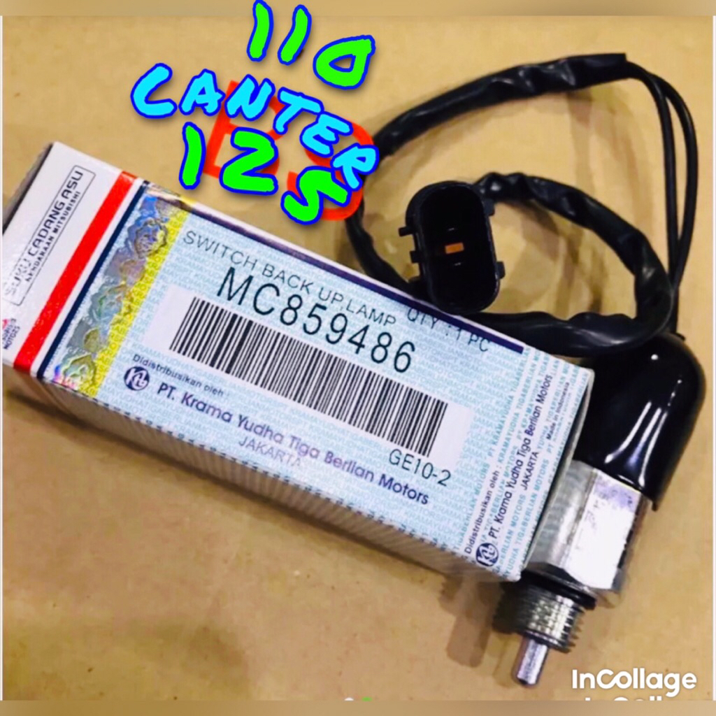 Jual switch sensor atret mundur back up mitsubishi canter 125ps 110ps ...