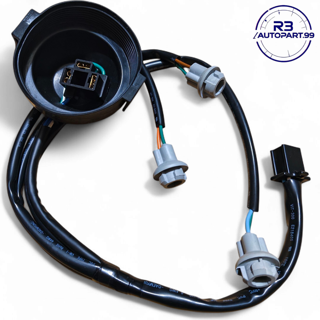 Jual Kabel Fitting Lampu Depan H4 Biled Beat Karbu KVY Soket Fitting ...