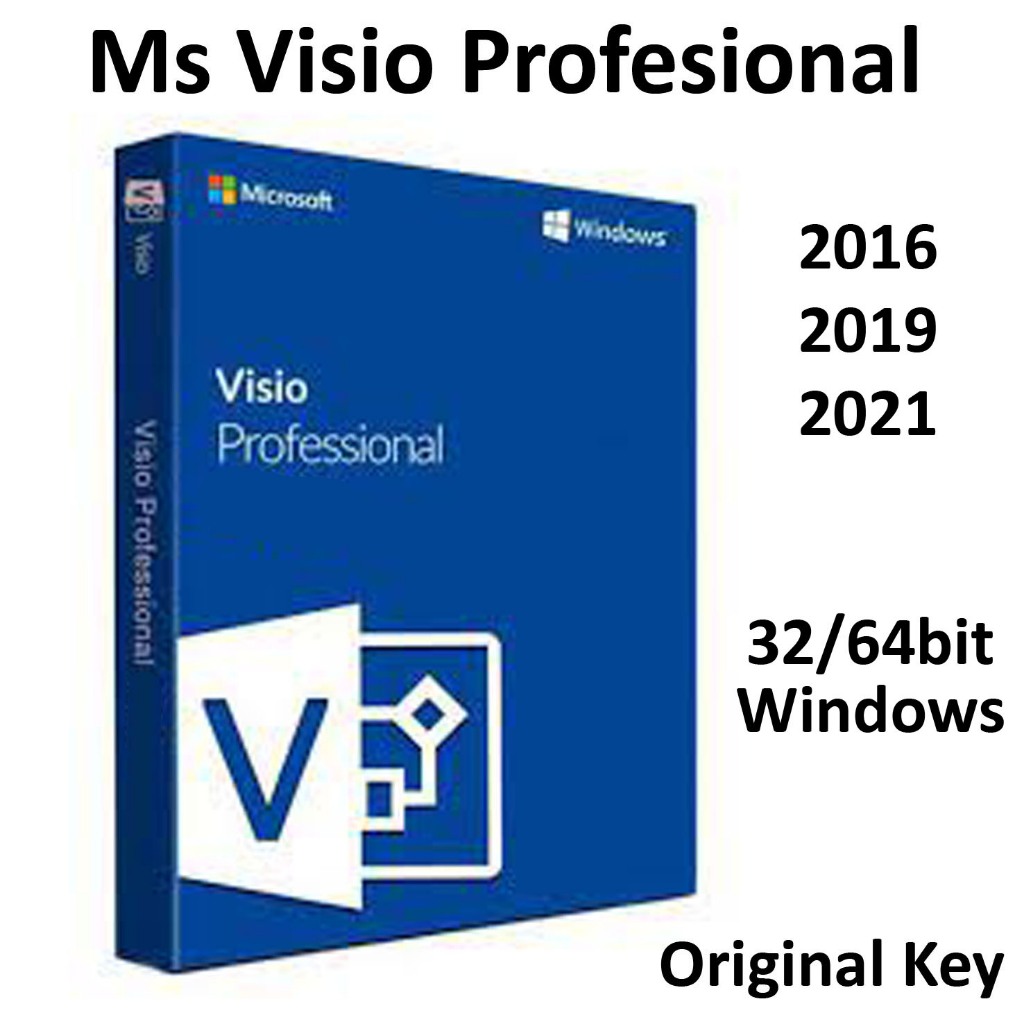 Jual Visio 2021 | 2019 | 2016 Pro Plus License key - Lifetime for ...