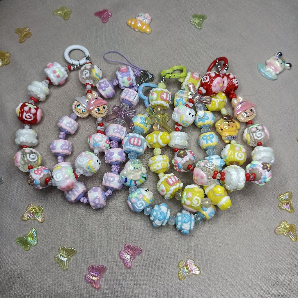 Jual Strap HP Clay 3D Gantungan Hp Bag Charm (Gantungan sesuai request ...