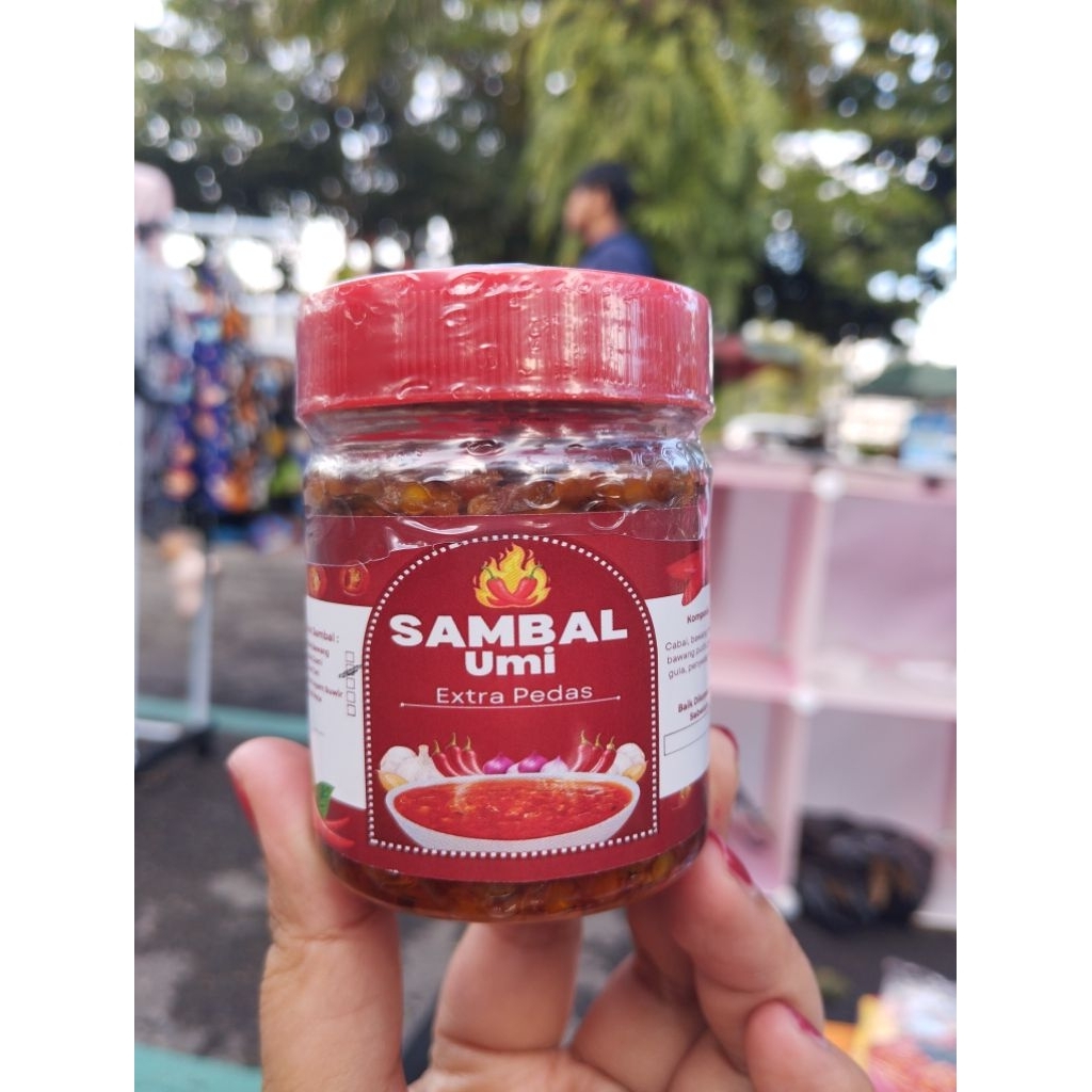Jual Sambal Umi Botol ( Cumi/Ayam Suwir/Teri/Bawang/Pete/Jengkol ...
