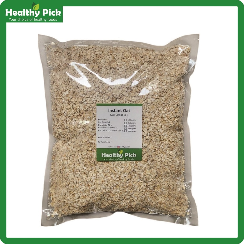 Jual Instant Oat / Quick Rolled Oat 1kg | Shopee Indonesia