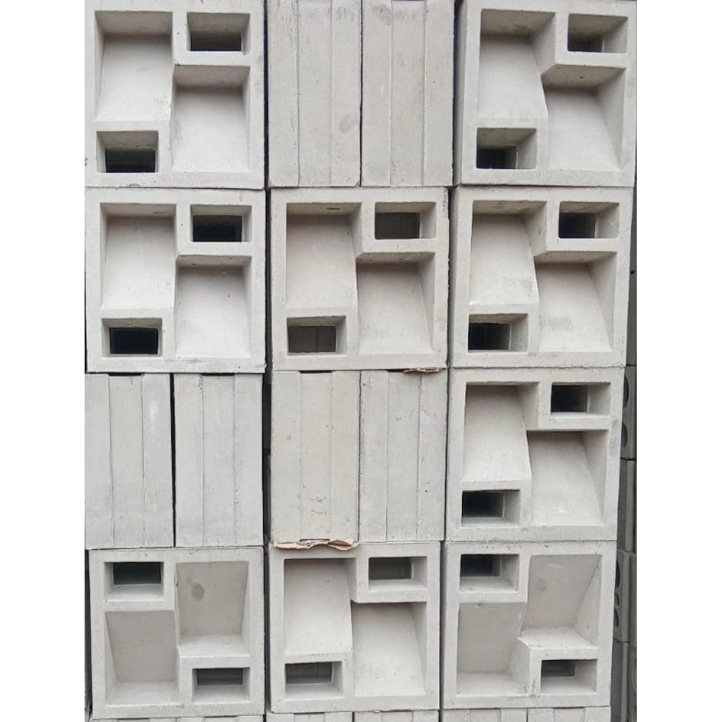 Jual roster beton minimalis motif 2 pojok | Shopee Indonesia
