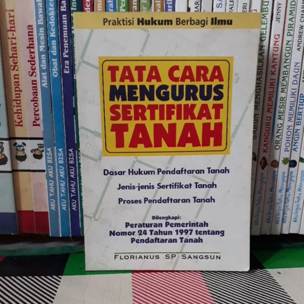 Jual TATA CARA MENGURUS SERTIFIKAT TANAH | Shopee Indonesia
