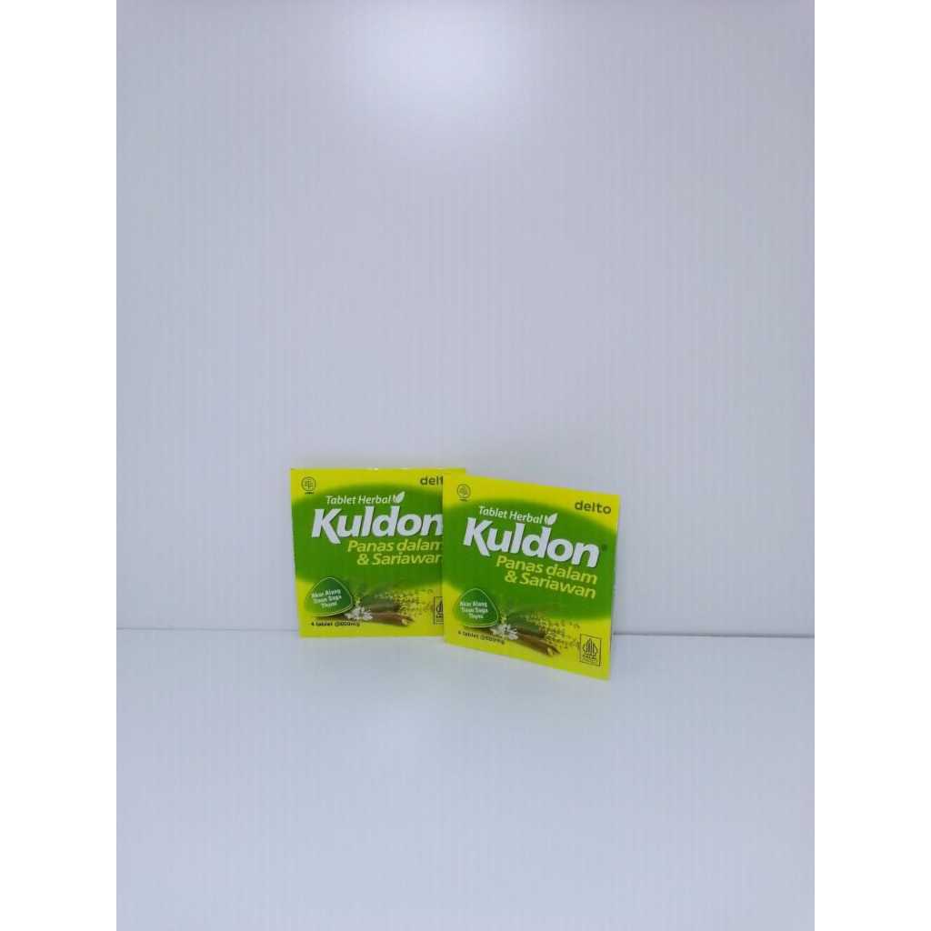 Jual KULDON ISI 4 TABLET | OBAT SARIAWAN | Shopee Indonesia