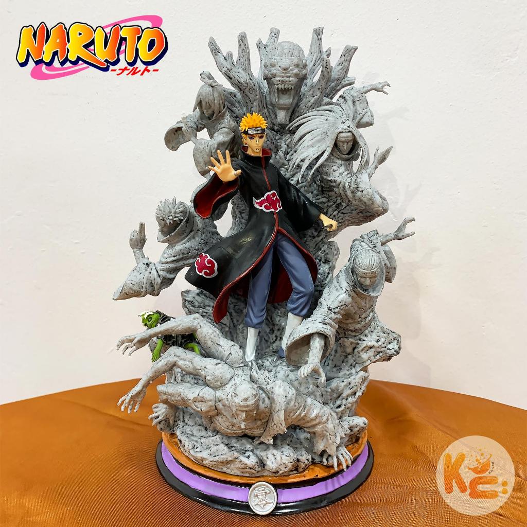 Jual Action Figure 6 Pain Akatsuki NARUTO Rinnegan Nagato Gedo Mazo ...