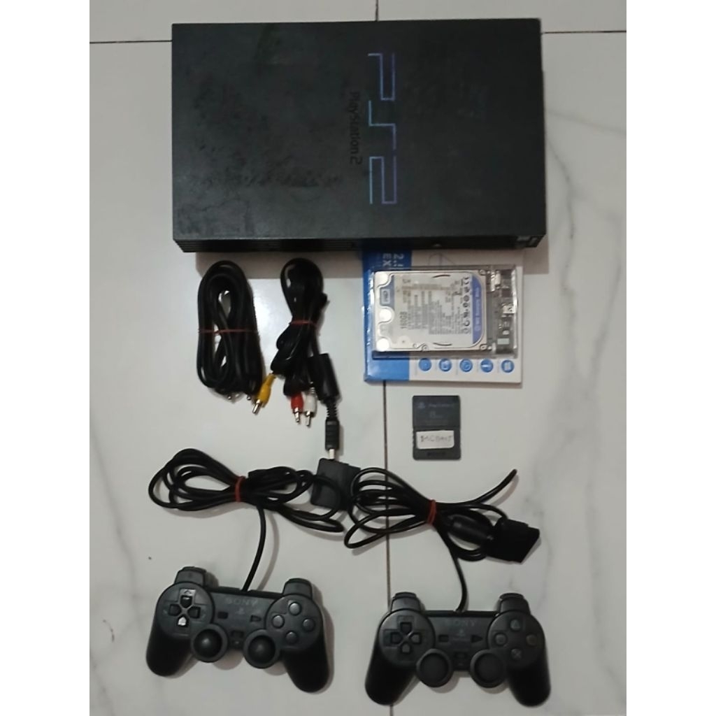 Jual Ps2 Fat Matrix Seri 3000 Hdd 160GB Fullgame | Shopee Indonesia