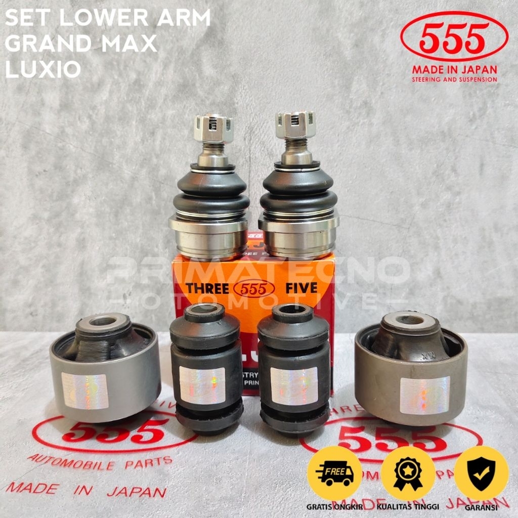 Jual BUSHING ARM+BALL JOINT LOWER ARM GRAND MAX LUXIO SET LOWER ARM ...