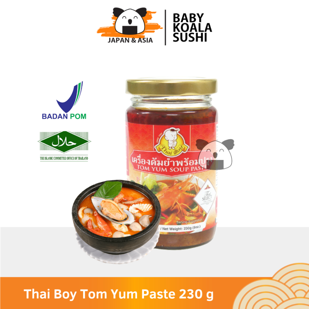 Jual THAI BOY Tomyum Paste 230 g | Pasta Bumbu Tomyam | Pasta Bumbu ...