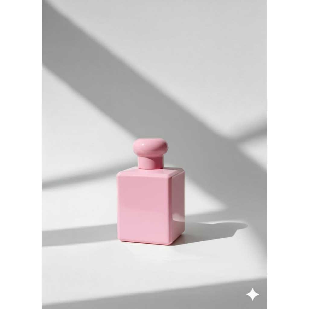 Jual botol parfum jomaln pink petak 50 ml spray semi press botol ...