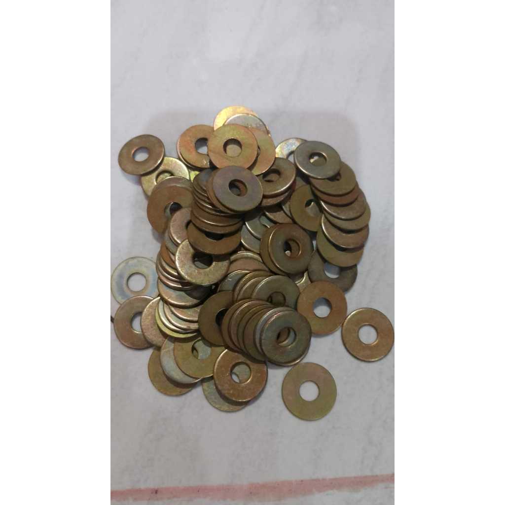 Jual ring M6 lebar/ring 10x16 plat ( paket 50pcs) | Shopee Indonesia