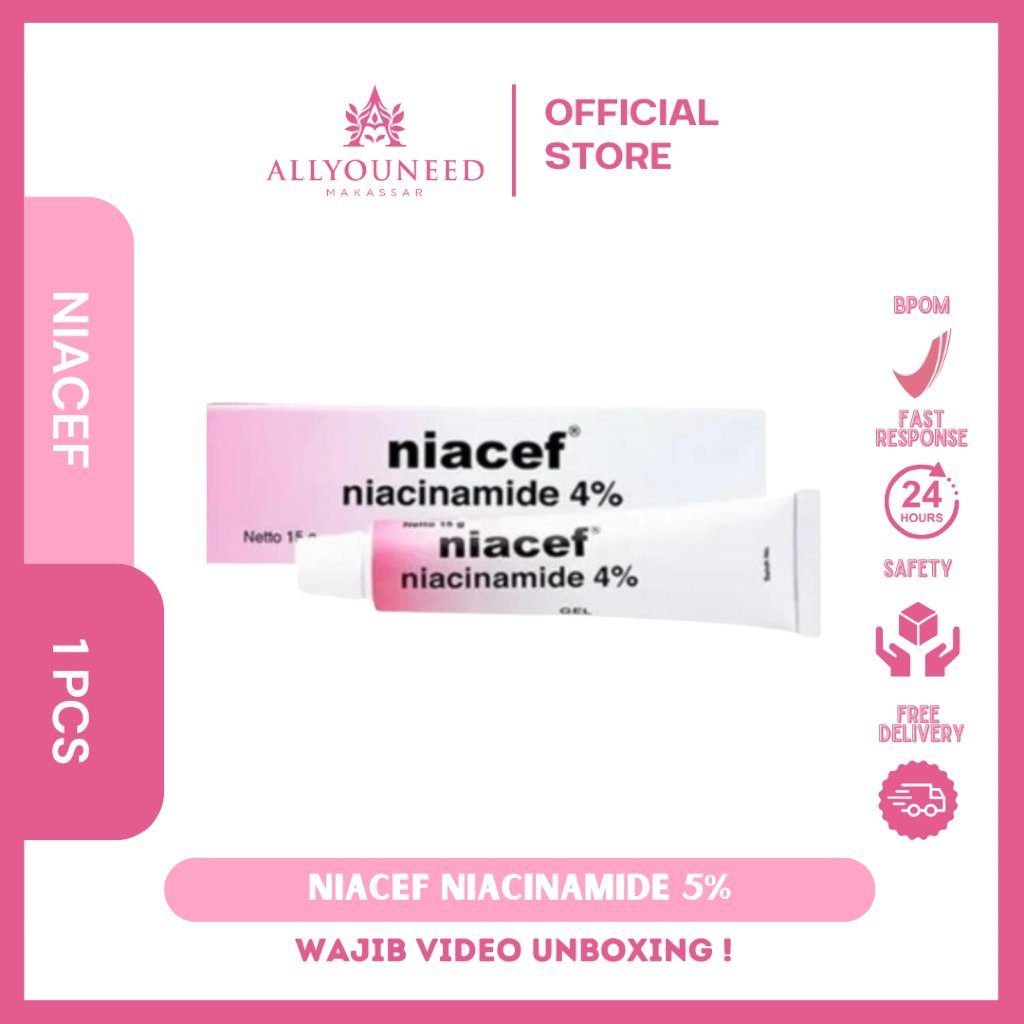 Jual NIACEF 4% Gel 15 g | Shopee Indonesia