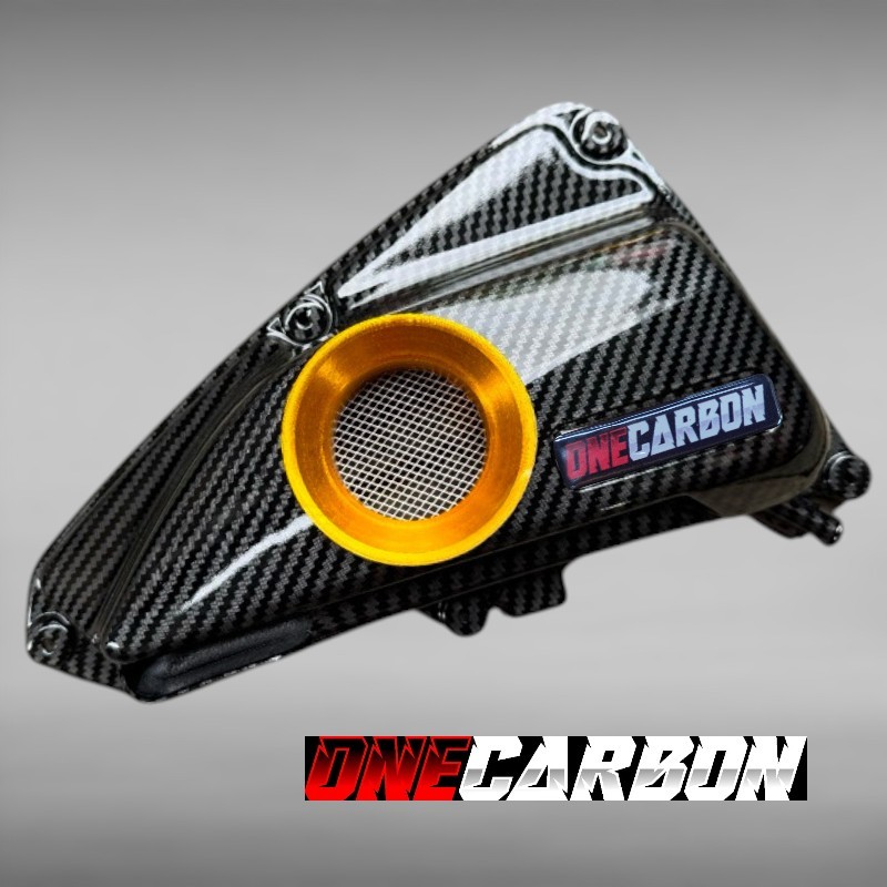 Jual CORONG UDARA AESRACING TUTUP FILTER BEAT DELUX CARBON kOJ tutup ...