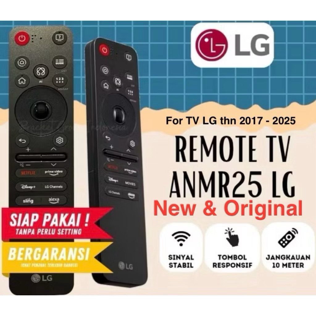 Jual MR25GA REMOTE MAGIC SMART AN-MR25GA MOVIES MR25GA MR25 ORIGINAL ...