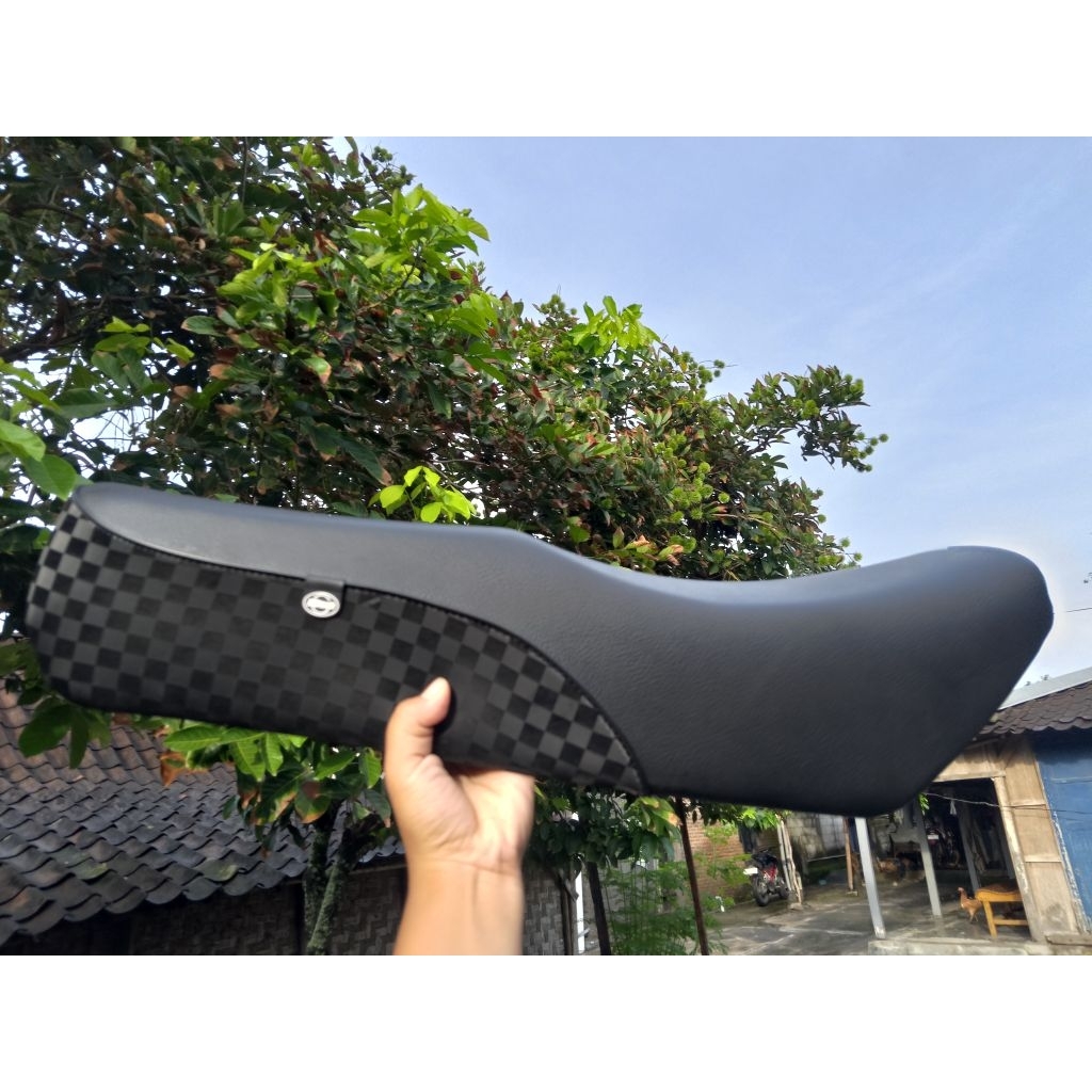 Jual Promo!! Jok Honda Win kulit MBtech mix catur tinggal pasang| mmjm ...
