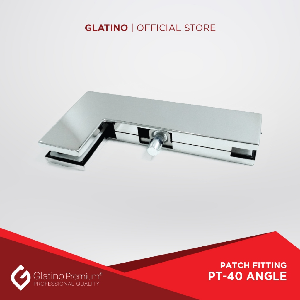 Jual Glatino - Patch Fitting Angel Pintu Kaca PT40 Penjepit dan ...