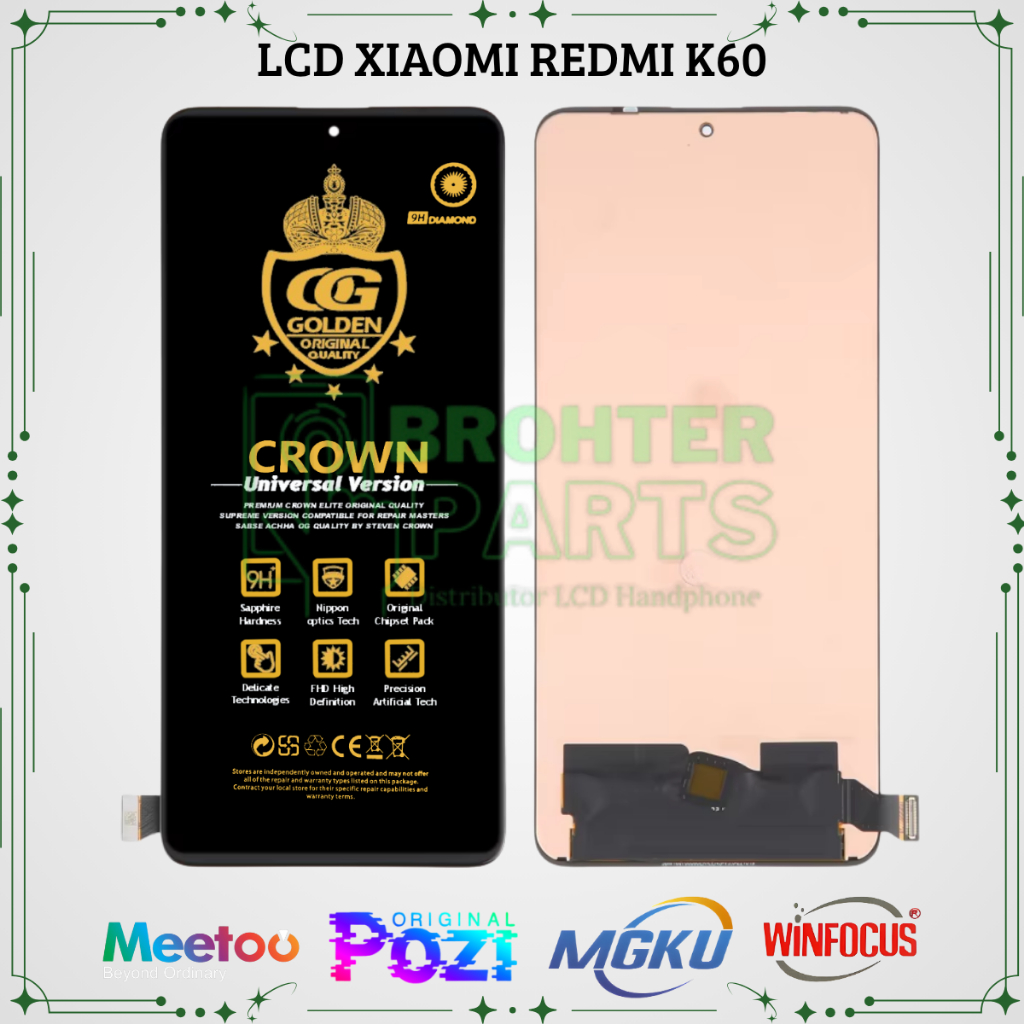 Jual LCD XIAOMI REDMI K60 TOUCHSCREEN FULLSET COMPLETE ORIGINAL ...