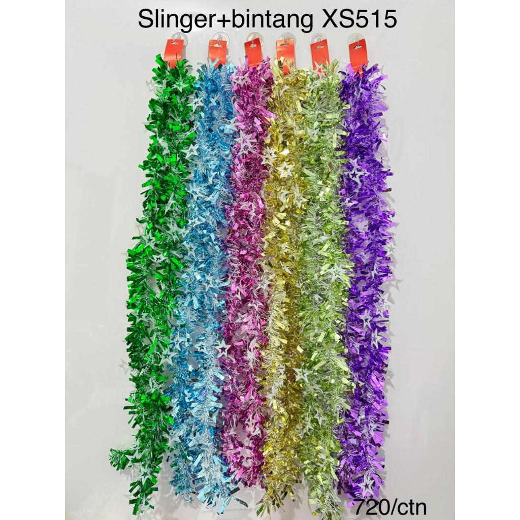 Jual Slinger + Bintang / Slinger Natal 2 Meter | Shopee Indonesia