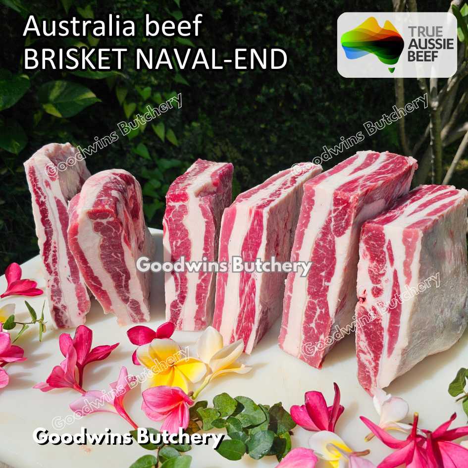 Jual Beef BRISKET NE (Naval End) Australia AMH frozen portioned cut 1 ...