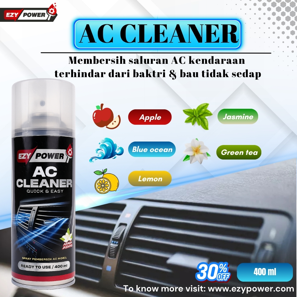 Jual EZYPOWER AC CLEANER Spray Pembersih AC Mobil - AC Refresher ...