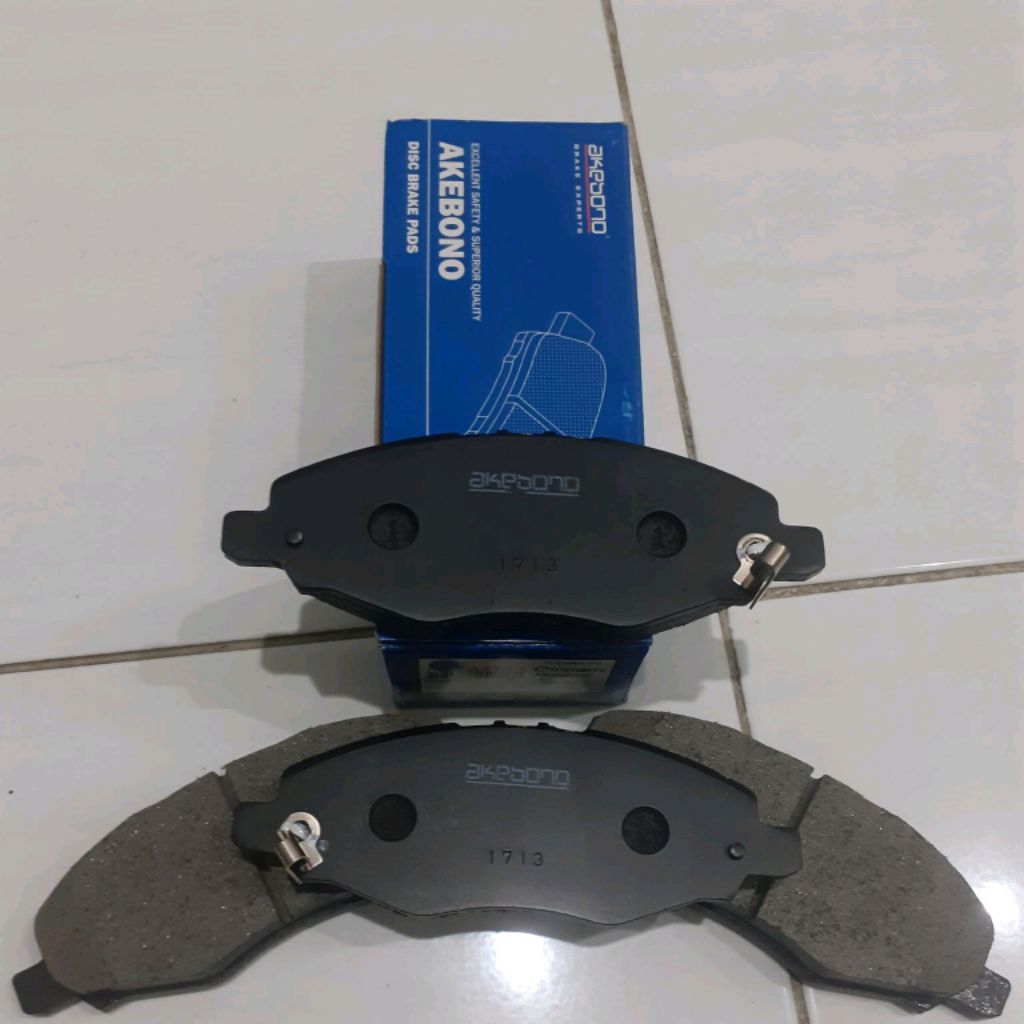 Jual Brakepad/Kampas rem depan Innova 2004/2015 Original Akebono ...