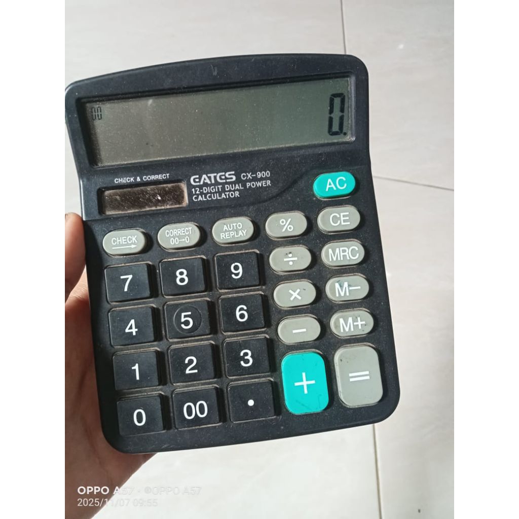 Jual Kalkulator Eates CX_900 /Kalkulator Solar Cell/Kalkulator Baterai ...