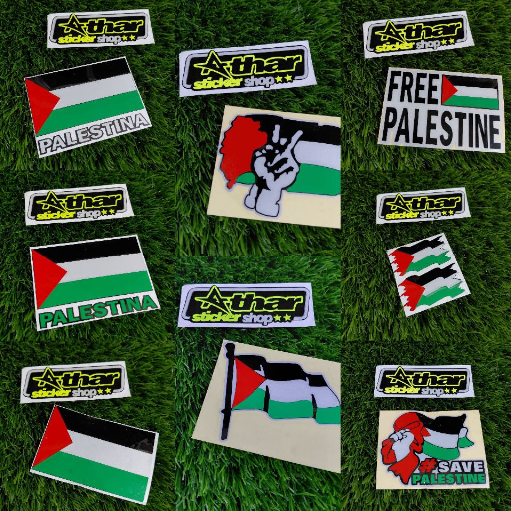 Jual stiker palestina cutting sticker Free Palestine cutting save ...