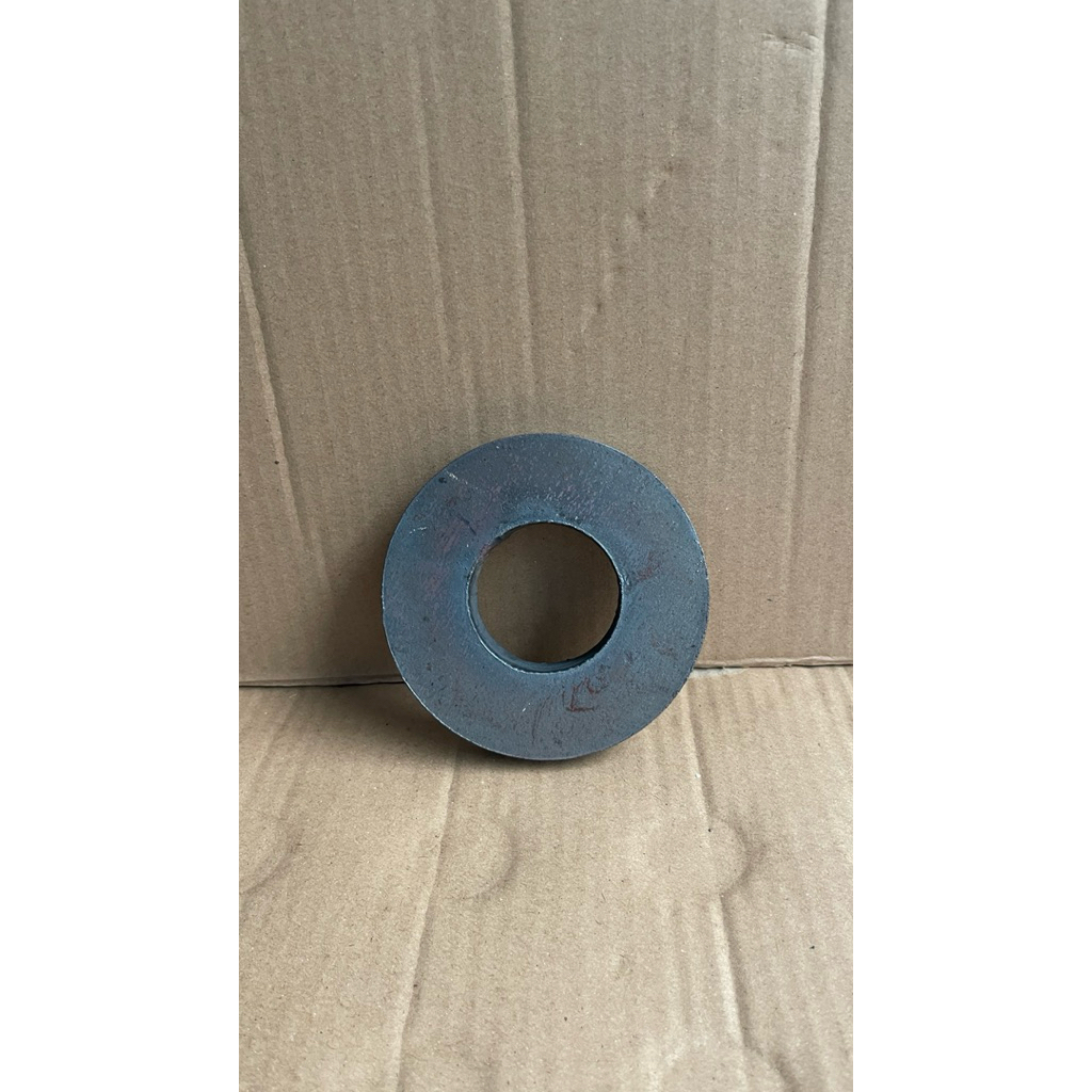Jual Besi plat bulat tebal 10mm diameter 150mm lobang 50mm | Shopee ...