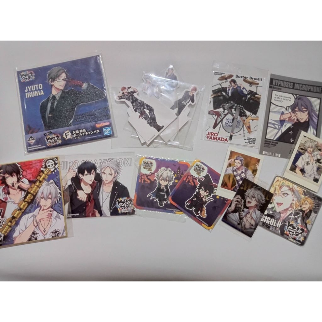 Jual Hypnosis Mic merch bold canvas sheet standee photo card wafer card ...