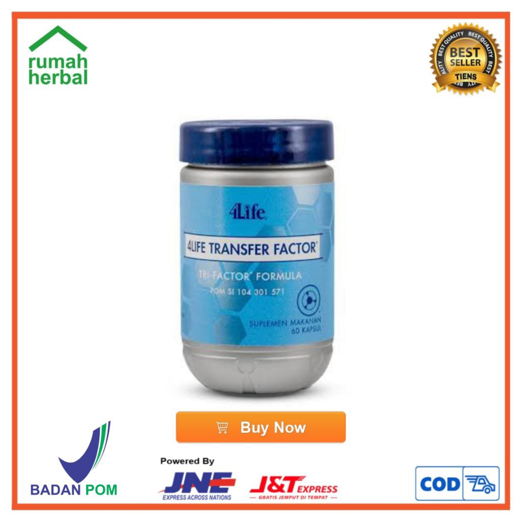 Jual 4Life Transfer Factor Original Tri Formula Vitamin Kesehatan Daya ...