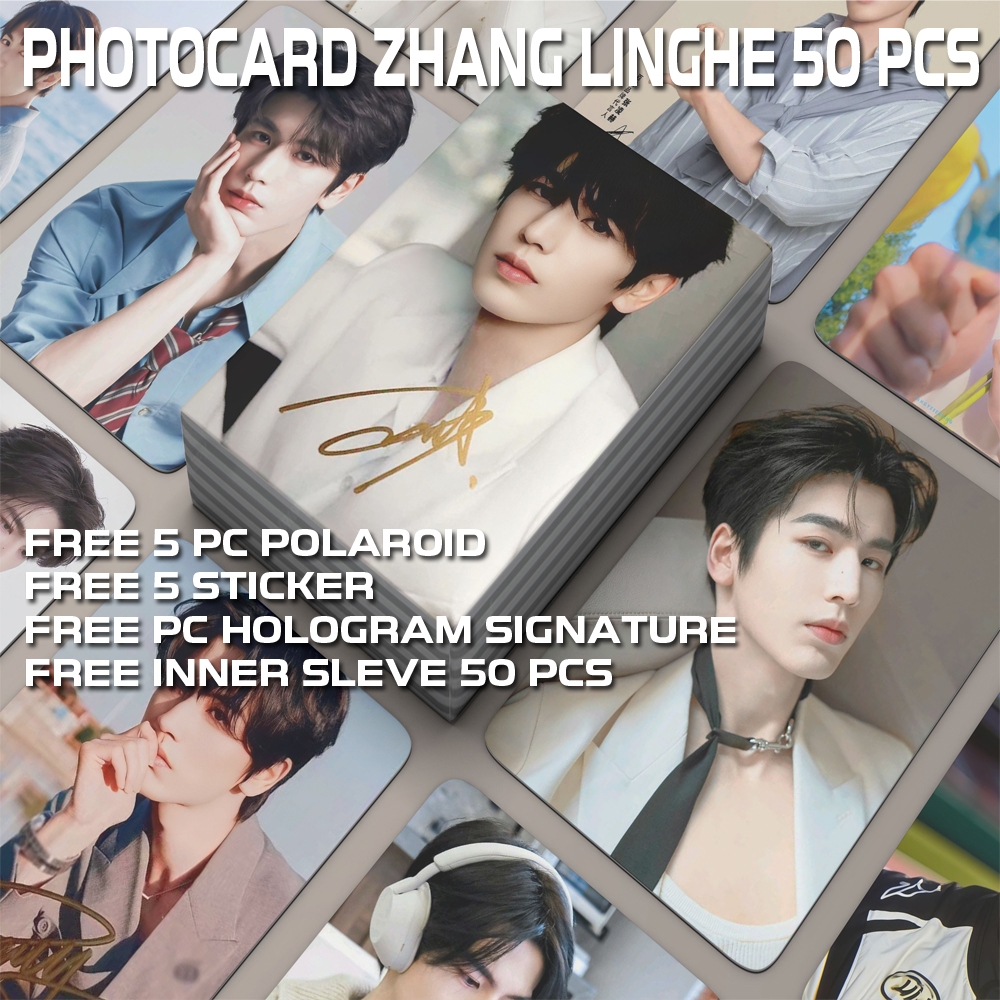 Jual Photocard Zhang Ling He, Zhou Yiran, Chen Zhe Yuan, Lin Yi, Xu Kai, 50 Pcs Bahan Art Photo ...