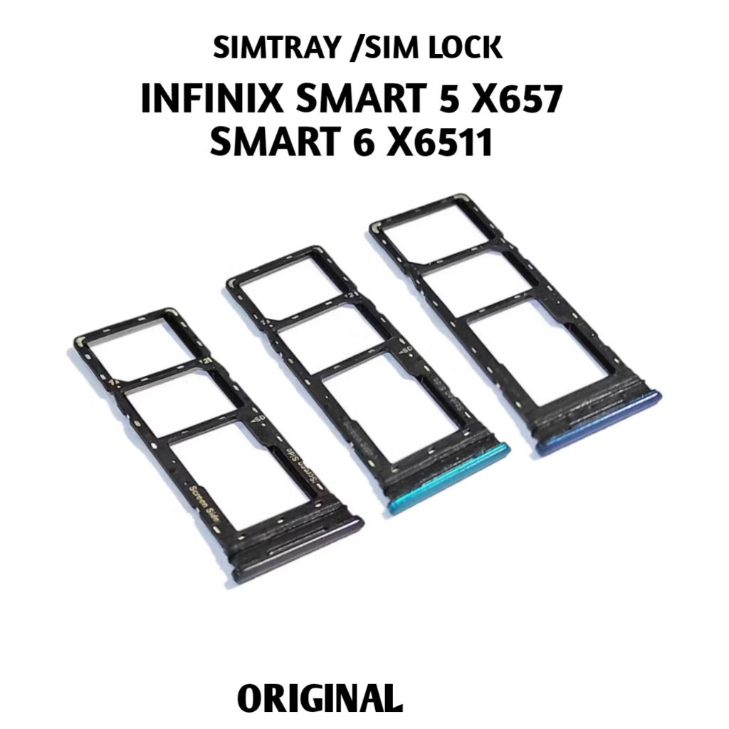 Jual INFINIX SMART 5 X657 SMART 6 X6511 ORIGINAL tempat sim lock ...