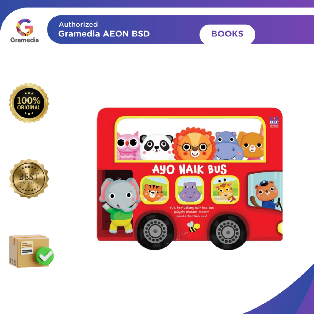 Jual AYO NAIK BUS - GRAMEDIA AEON MALL BSD | Shopee Indonesia