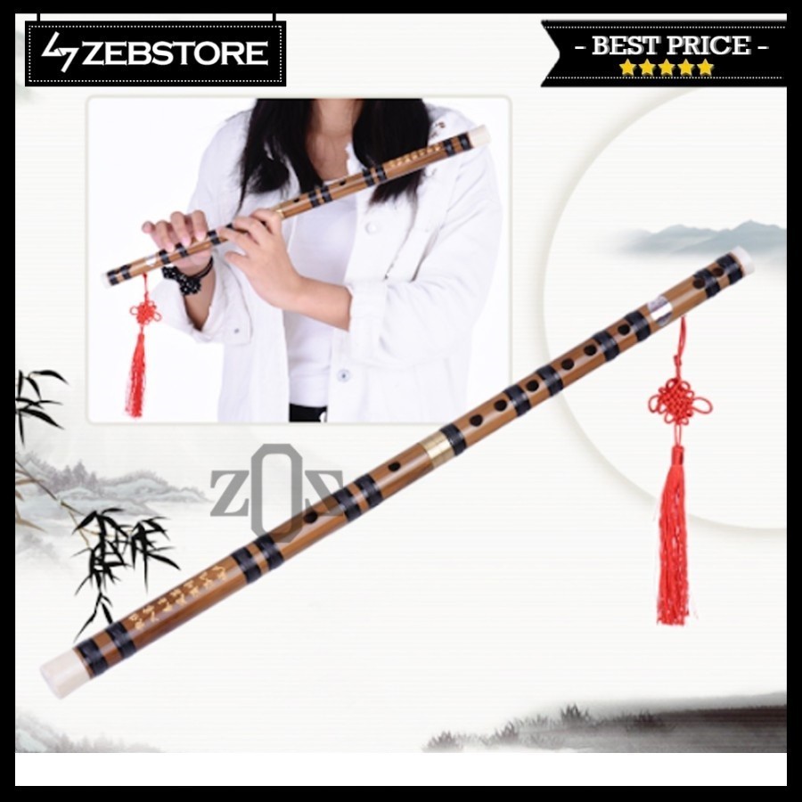Jual Seruling Suling Flute Dark Bambu Bamboo Bird China Yunnan Zizhu ...