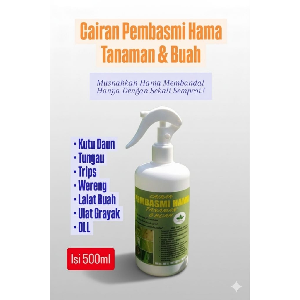 Jual Cairan Pembasmi Hama | Insektisida cair 500ml | Shopee Indonesia